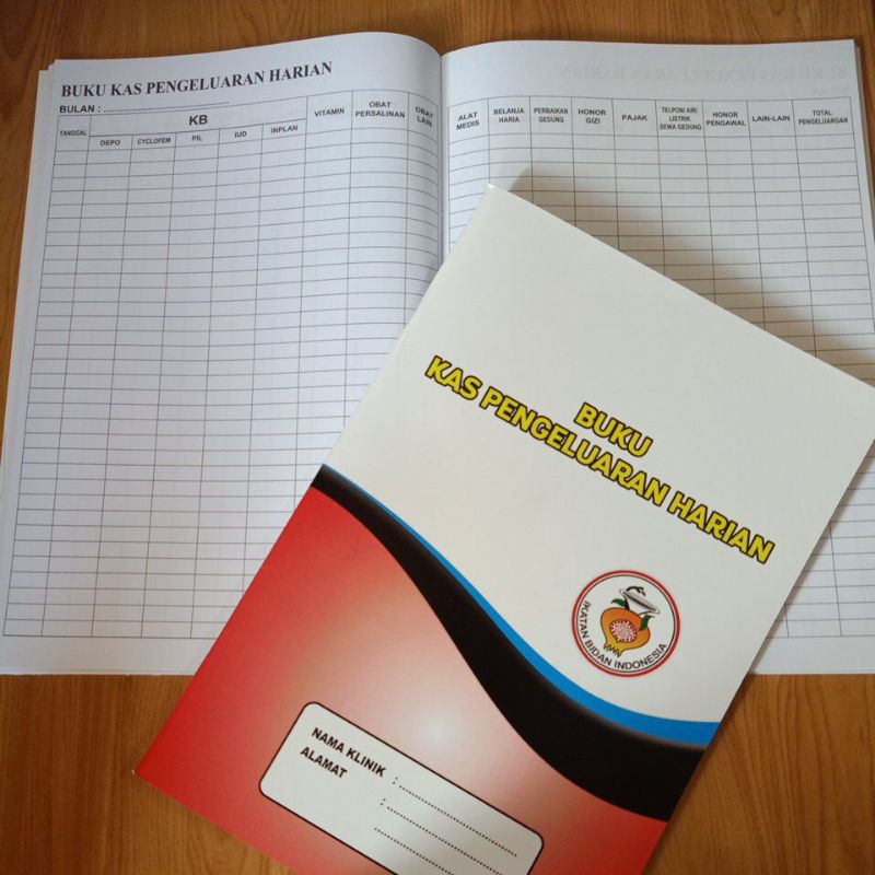 Jual BUKU REGISTER KAS, PASIEN HARIAN ,PERSALINAN,JKN,HAMIL,MTBS, PARTOGRAF,SOAP,LEMBAR MTBM ...