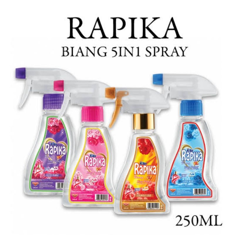 Jual Rapika Biang Siap Pakai 3in1 Spray Botol Kemasan 250ml | Shopee ...