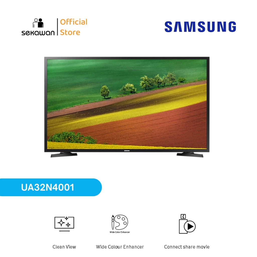 Jual Samsung UA32N4001 HD LED TV 32 Inch | Shopee Indonesia