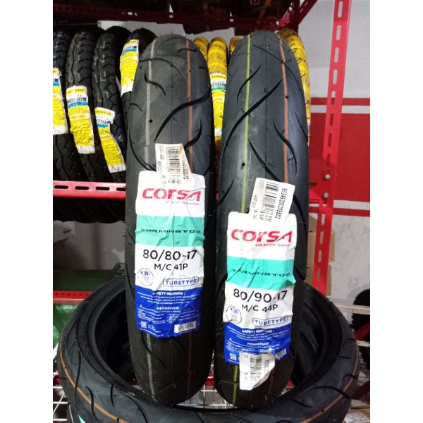 Jual Ban Corsa Terminator Ring 17 80/80 80/90 90/80 ekonomis | Shopee ...