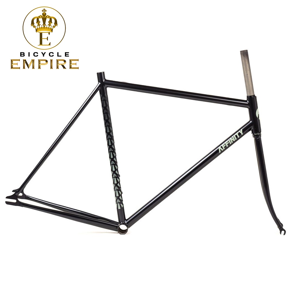Jual Frame set Sepeda Fixie Affinity Metropolitan Black Frameset 700C ...