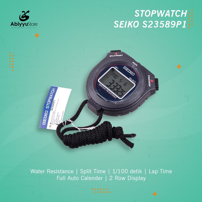 Jual Waku Stopwatch Seiko S23589 Stop Watch Seiko S23589 Alat Pengukur ...