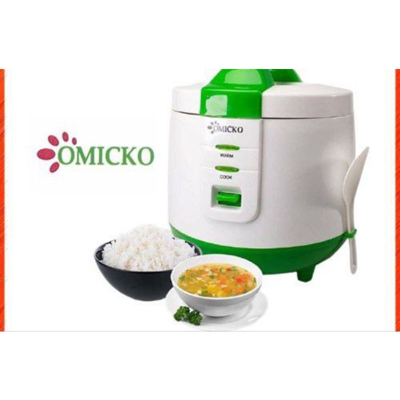 Jual MAGIC COM OMICKO MURAH UKURAN 1.8 LITER RICE COOKER 3 IN 1 LENGKAP ...