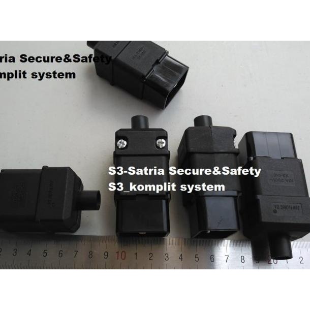 Jual Male 16A Socket soket Jack UPS Cowo c19 colokkan listrik | Shopee ...