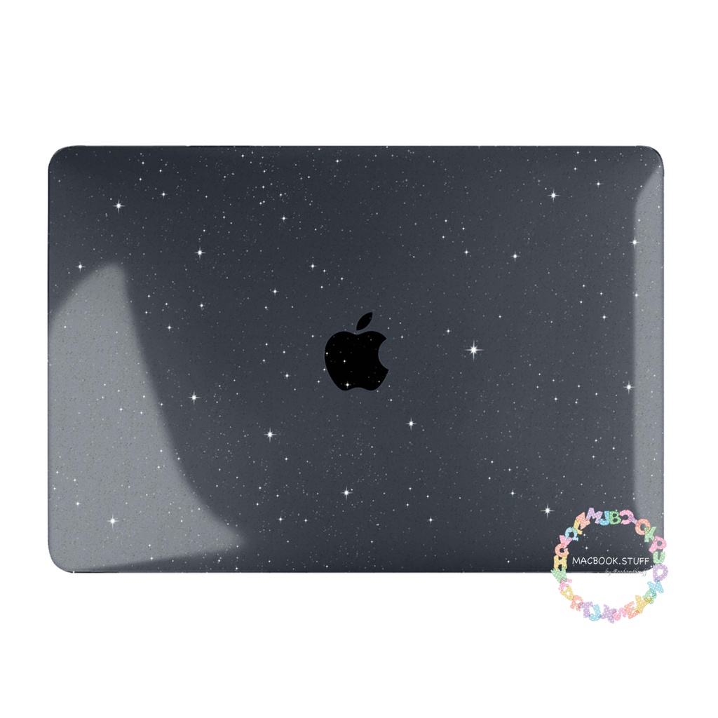 Jual MACBOOK Case GLITTER TRANSPARAN Bening NEW AIR PRO RETINA 11 12 13 ...