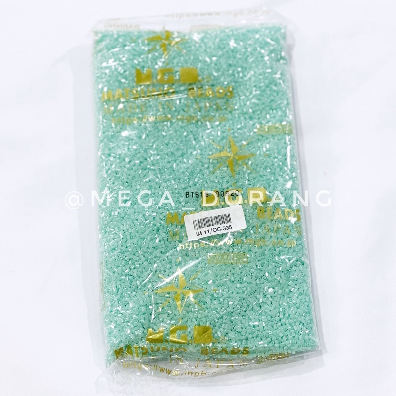 Jual Payet /Patahan /Mote Jepang MGB Matsuno 335 -Hijau Mint | Shopee ...