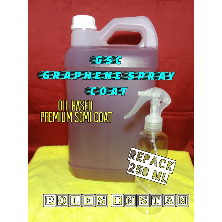 Jual GSC Graphene Spray Coat Premiun Repack 250Ml | Shopee Indonesia