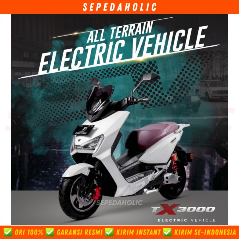 Jual Sepeda Motor Listrik UNITED TX3000 E Motorcycle Electric Bike TX ...