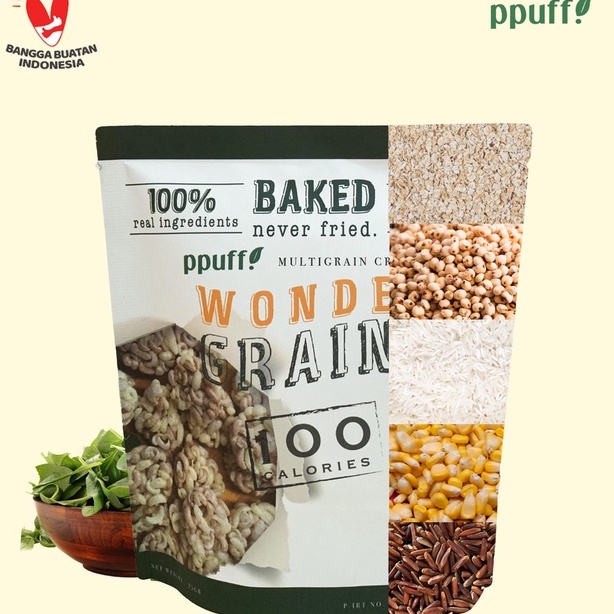 Jual Ppuff! - Wonder Grain Seaweed 25g | Shopee Indonesia