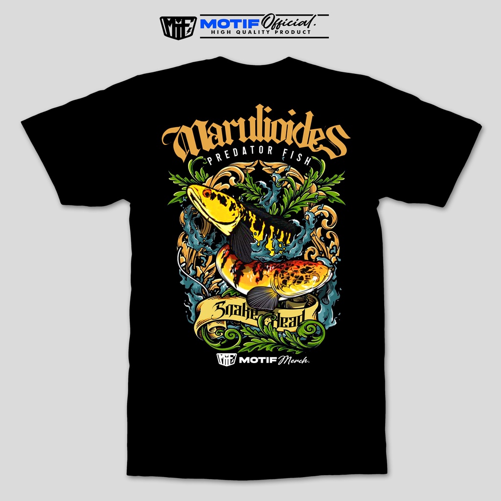 Jual Kaos Dewasa Motif Ikan Channa Marulioides Original Merch Unisex ...
