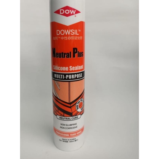 Jual Dowsil Netral Plus Silicone Sealant Dowsil Lem Dowsil Neutral Plus ...
