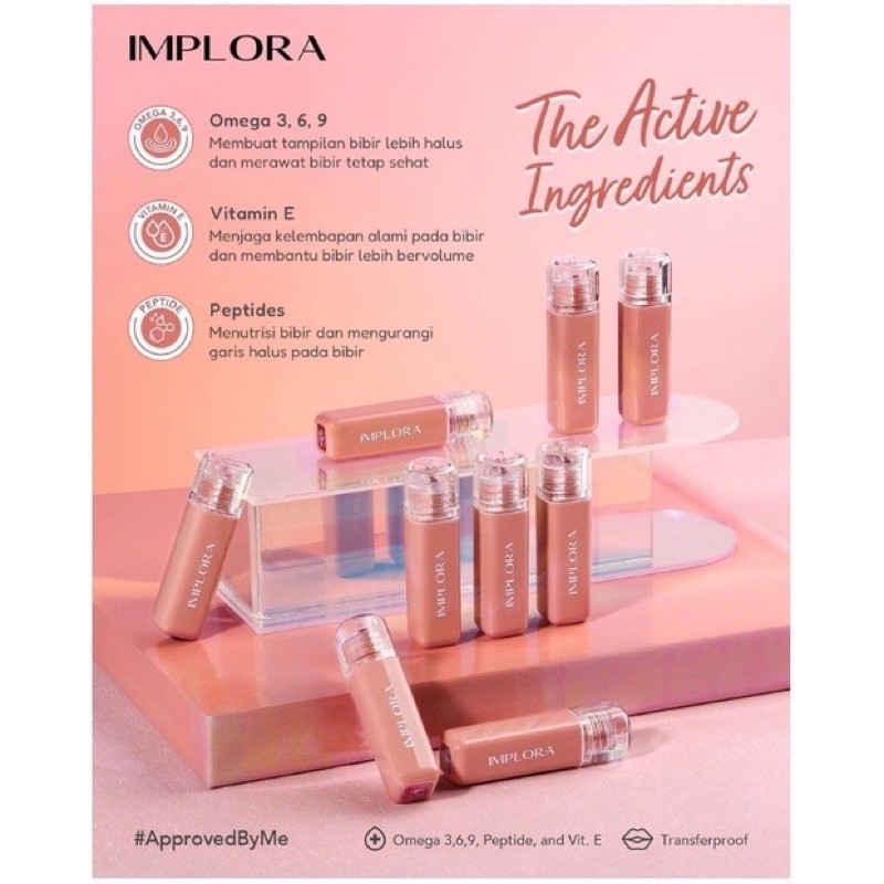 Jual Implora Jelly Tint Implora Liptint Jelly Liptint BPOM | Shopee ...