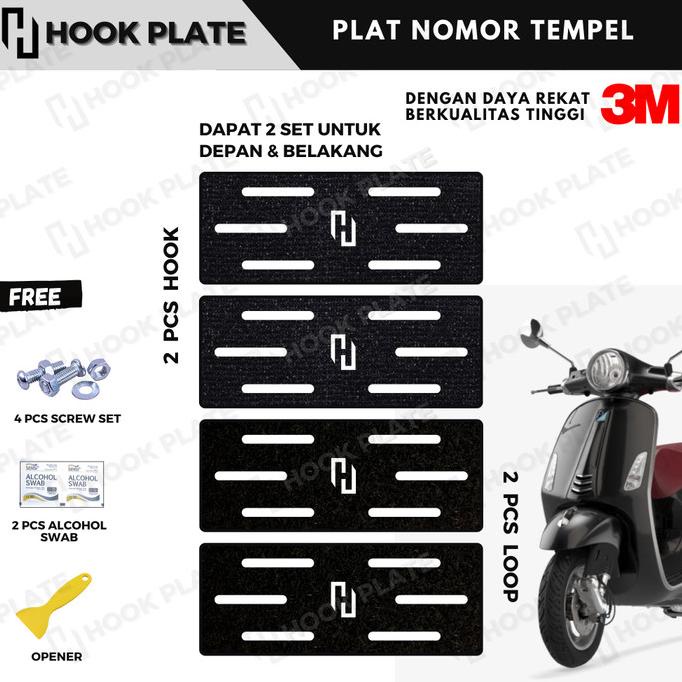 Jual Hook Plate Dudukan Plat Motor Frameless Tanpa Bingkai - Plat ...