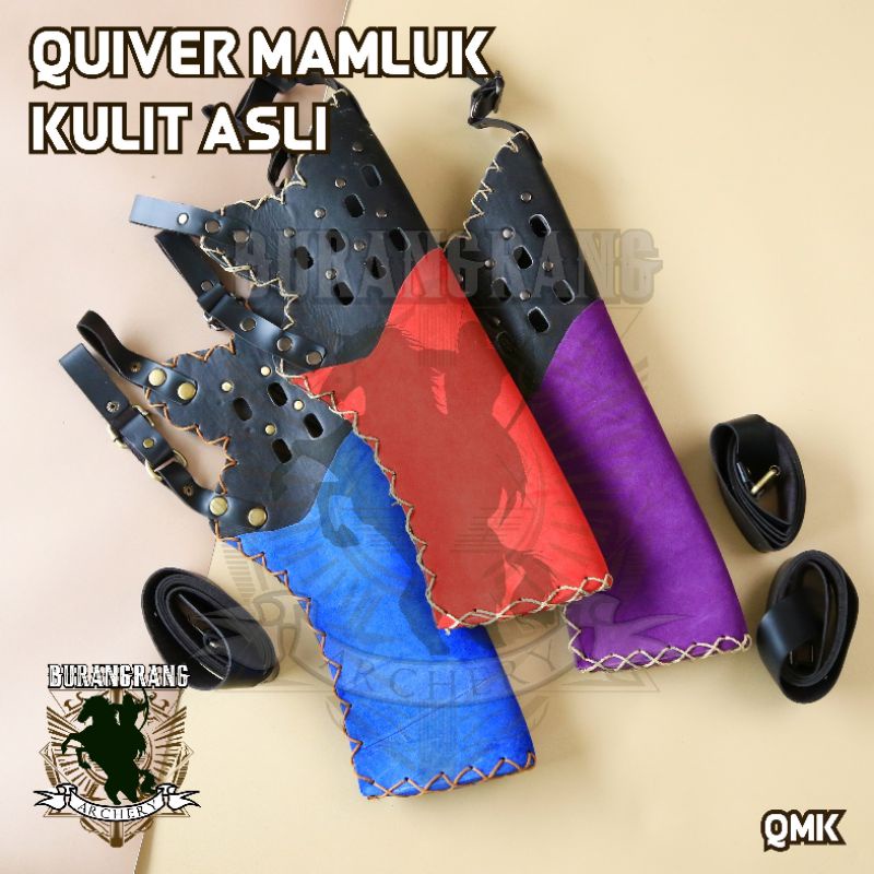 Jual (QMK) Quiver Mamluk kulit Asli Premium bisa bolak balik | Shopee ...