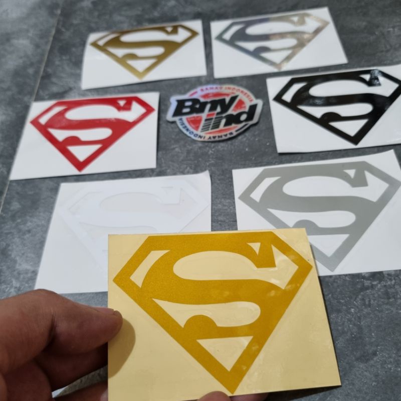 Jual STICKER STIKER LOGO SUPERMAN STIKER CUTTING | Shopee Indonesia