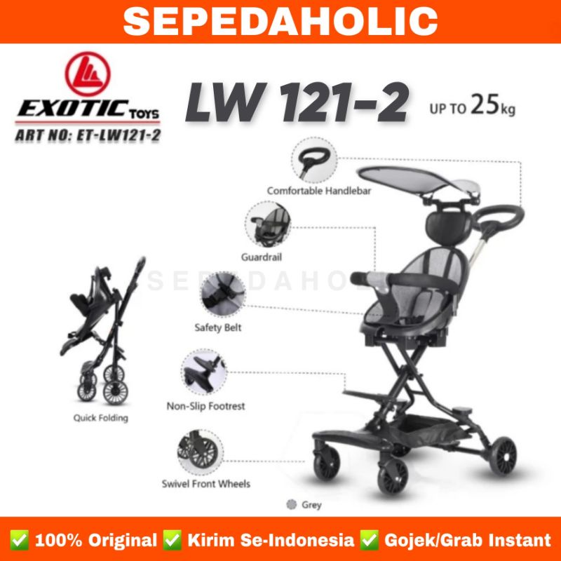 Jual Magic Stoller Baby EXOTIC ET LW 121-2 Kanopi Kereta Dorong Anak ...