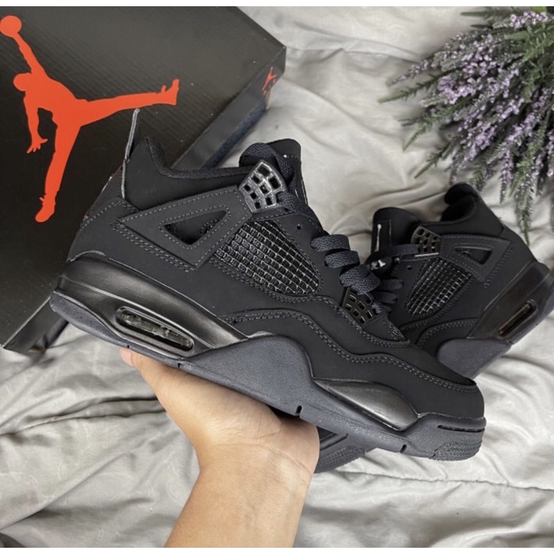 Jual JORDAN 4 RETRO BLACK CAT GS / SEPATU JORDAN / JORDAN LIMITED ...