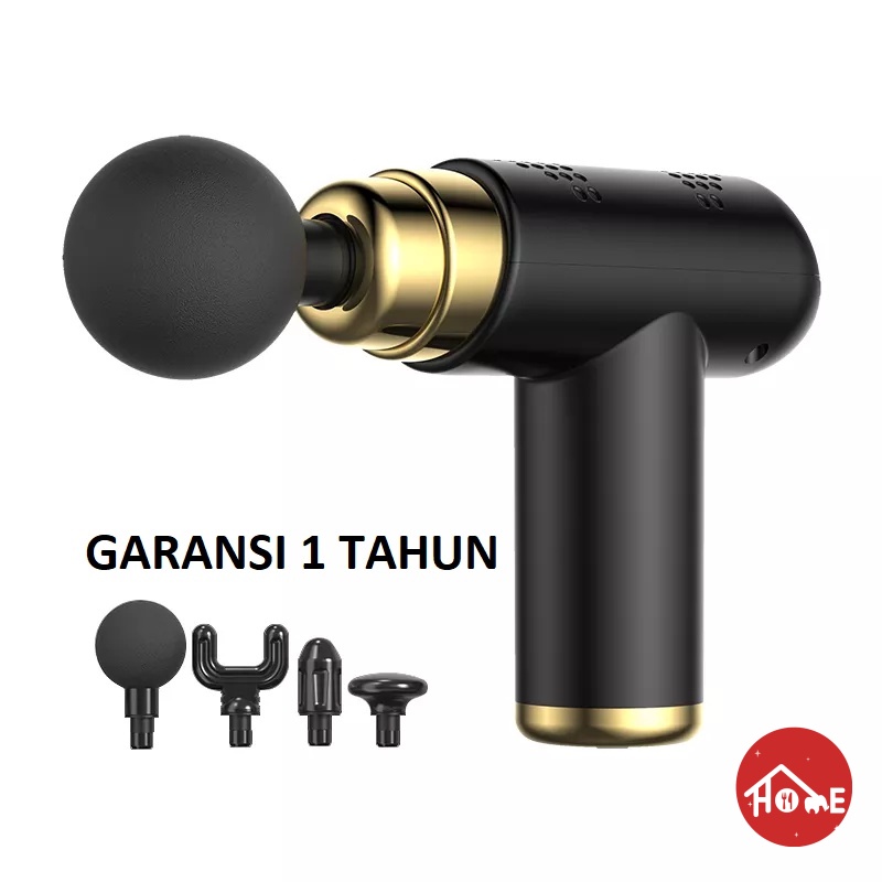 Jual Massage Gun Deep Tissue Muscle Therapy / Alat Pijat Getar Terapi ...