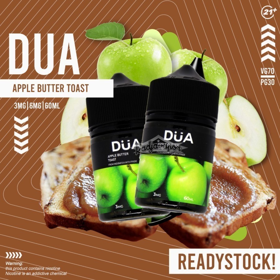 Jual Dua Apple Liquid Dua Apple Toast Liquid Dua Apple Butter Toast ...
