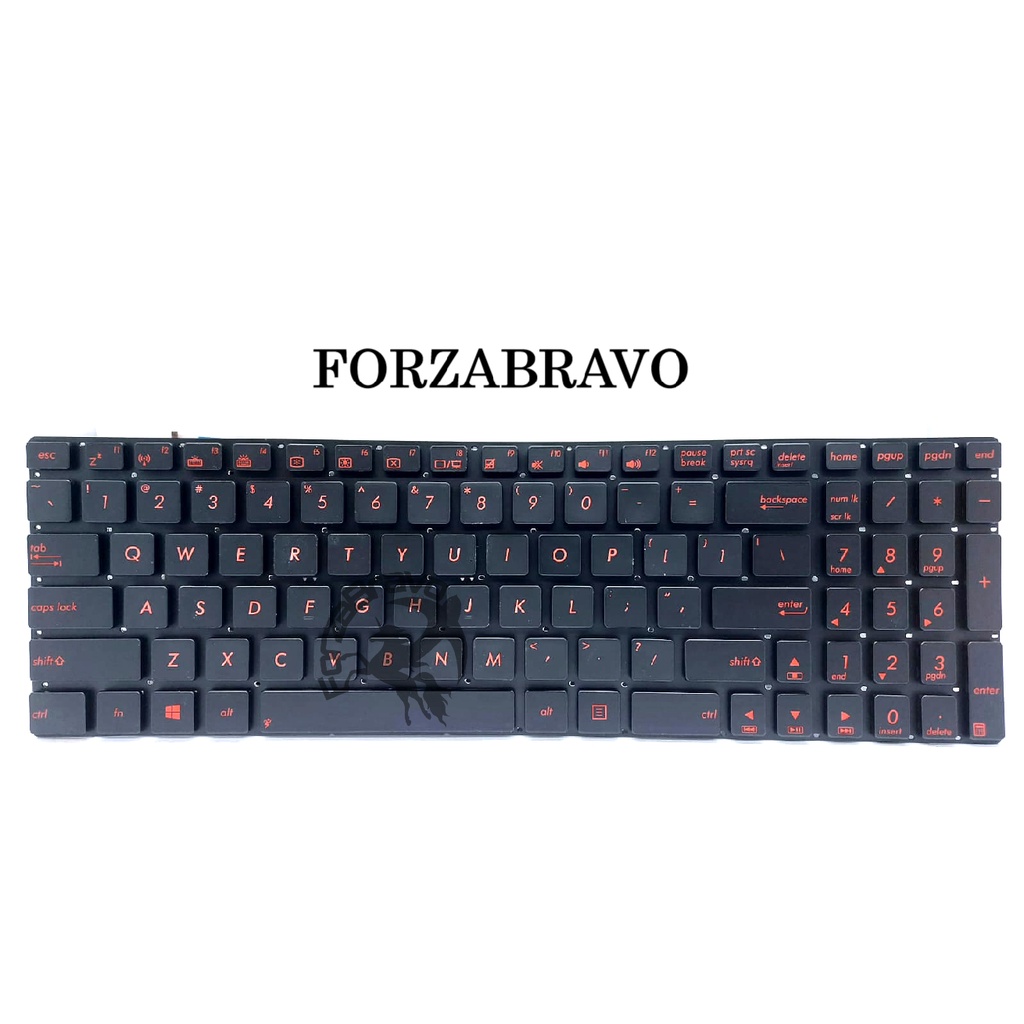 Jual Keyboard Laptop Notebook Asus Vivobook Pro N550 N550j N550ja ...