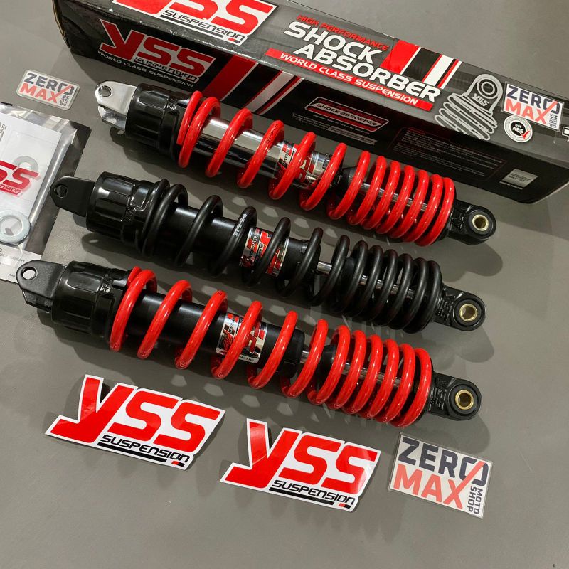 Jual Shockbreaker Shock YSS Pro Plus 330mm Suspension New Scoopy FI Vario 110 FI ESP Original ...