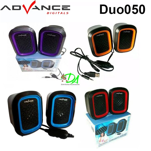 Jual Advance Speaker Komputer Duo 050 Speaker Mini | Shopee Indonesia