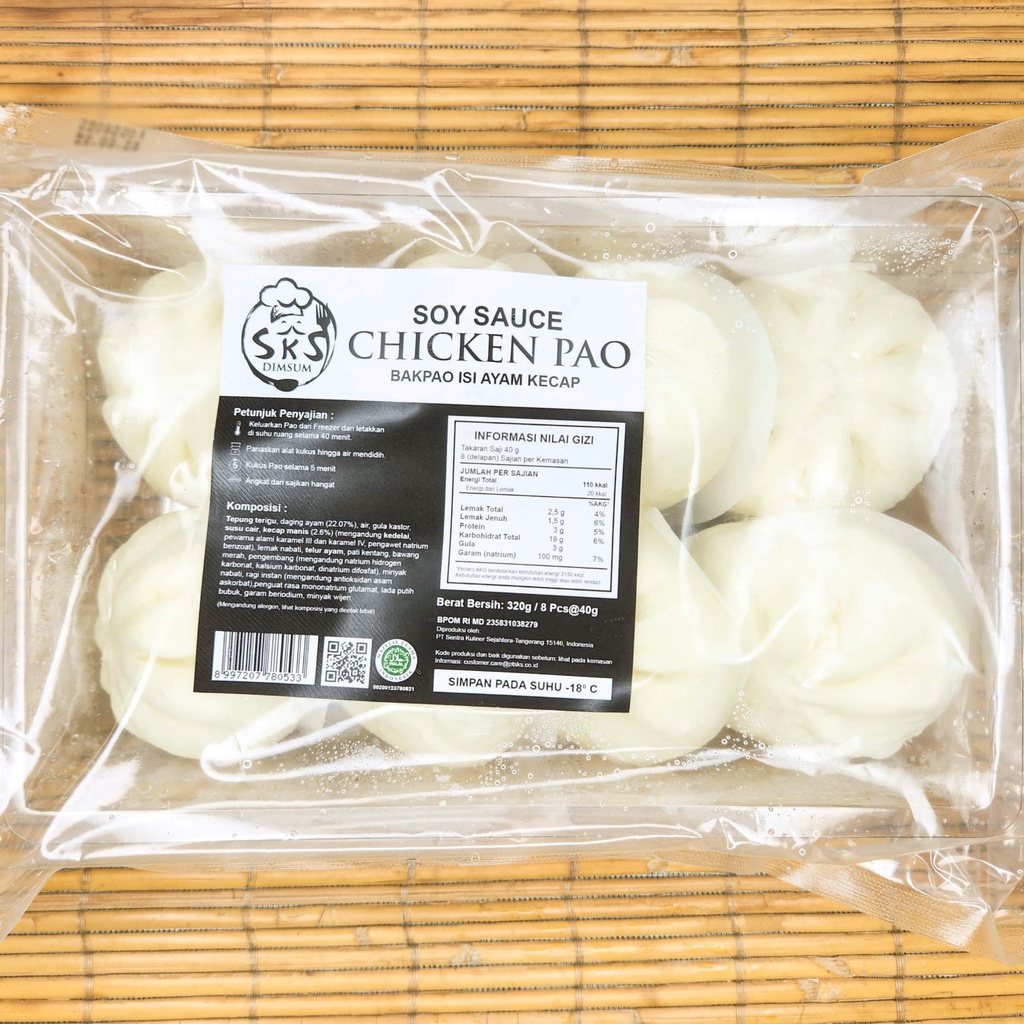 Jual Dimsum Bakpao Ayam Kecap SKS Frozen - isi 8pcs | Shopee Indonesia