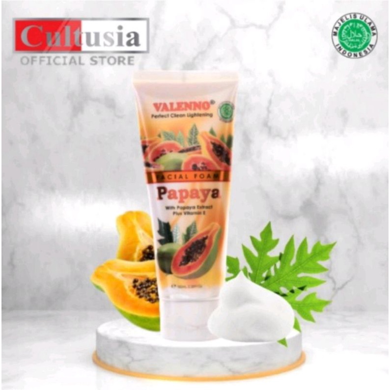 Jual Valenno Facial Wash Valeno Sabun Cuci Muka 100ML Original Bpom ...