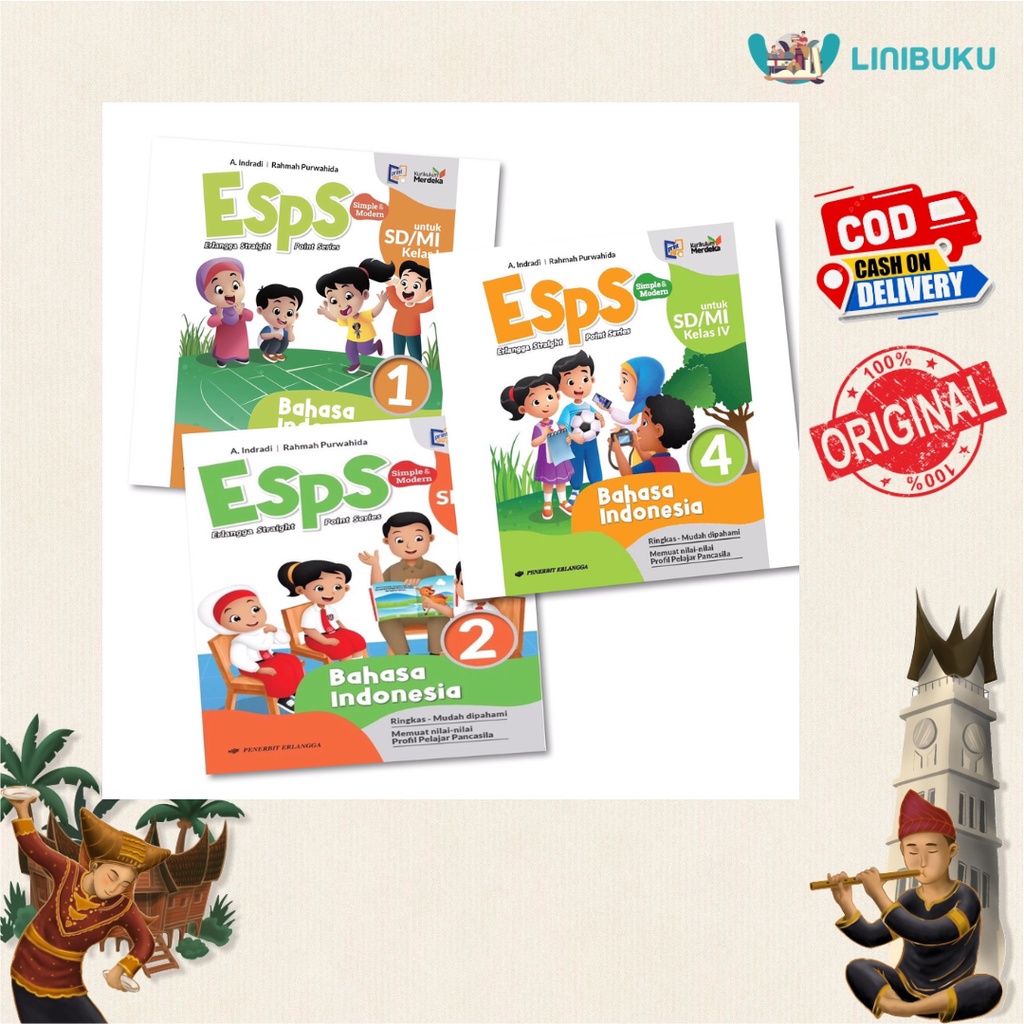Jual ESPS BAHASA INDONESIA SD/MI KURIKULUM MERDEKA - BUKU SEKOLAH | Shopee Indonesia