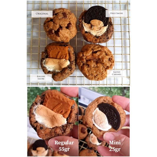Jual Home Baked Cookies Crunchy outside & Chewy Inside, dengan bahan ...