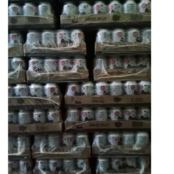 Jual RealPict--Cincau grass jelly cap panda dus pack 310ml isi 24 kaleng | Shopee Indonesia