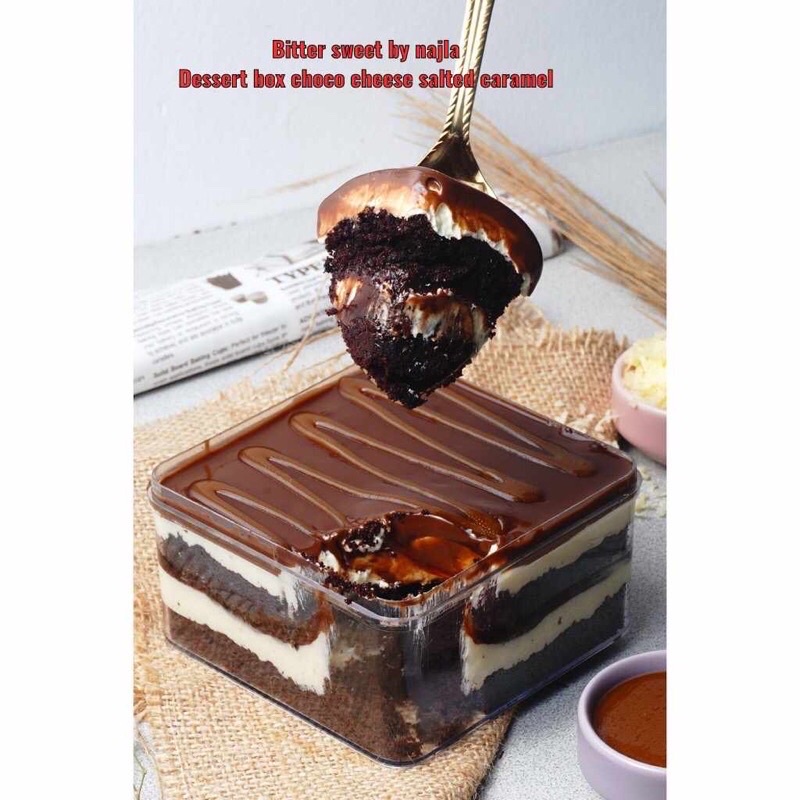 Jual Dessert box Bittersweet by najla original | Shopee Indonesia