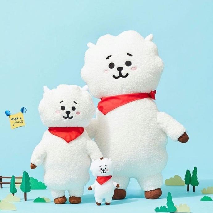 Jual %$%$%$%$] BT21 RJ STANDING DOLL OFFICIAL 56 CM | Shopee Indonesia
