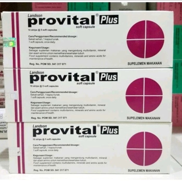 Jual PROVITAL PLUS - BOX | Shopee Indonesia