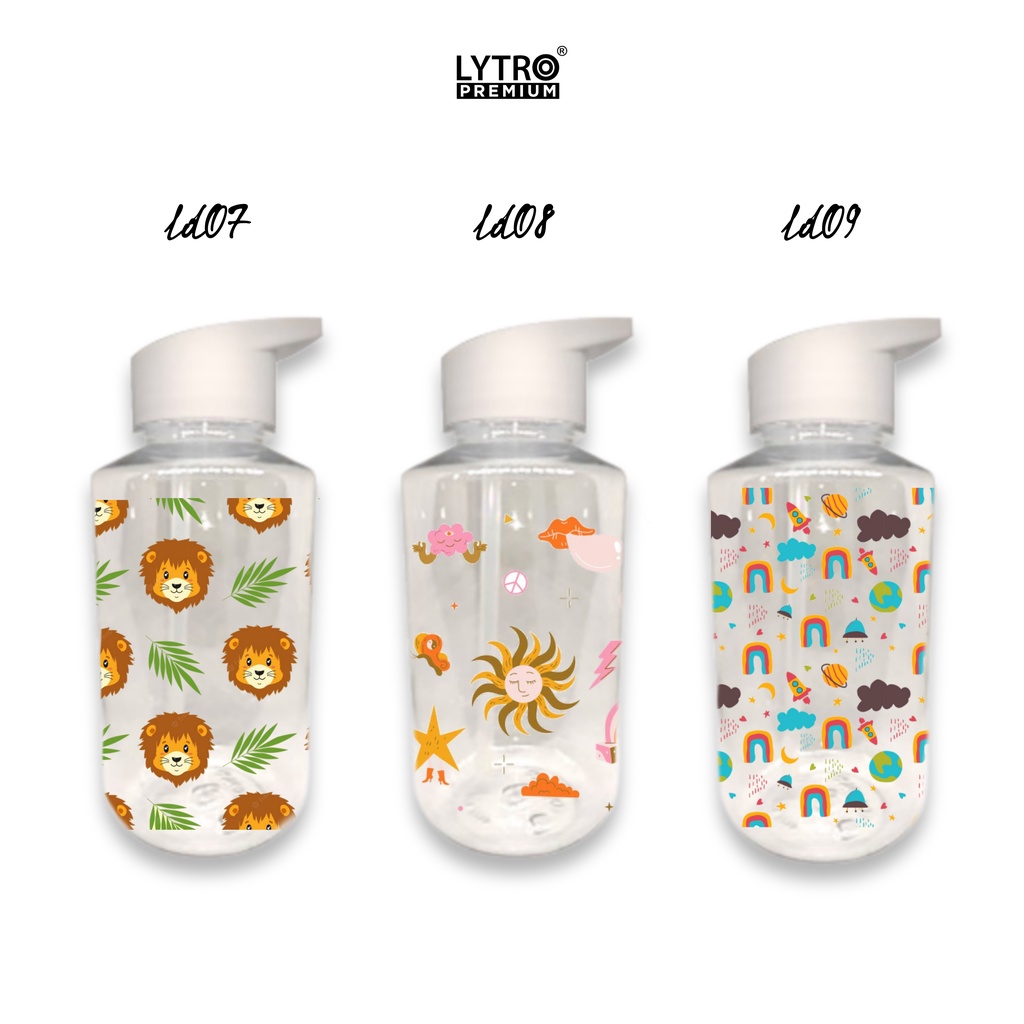 Jual Tumbler Straw 1L - Botol Minum Plastik Lundee Chielo Karakter Kartun - Botol Minum Plastik ...