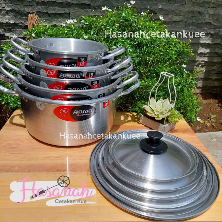 Jual Panci Set Jawa Alumunium Isi 5Pcs | Shopee Indonesia