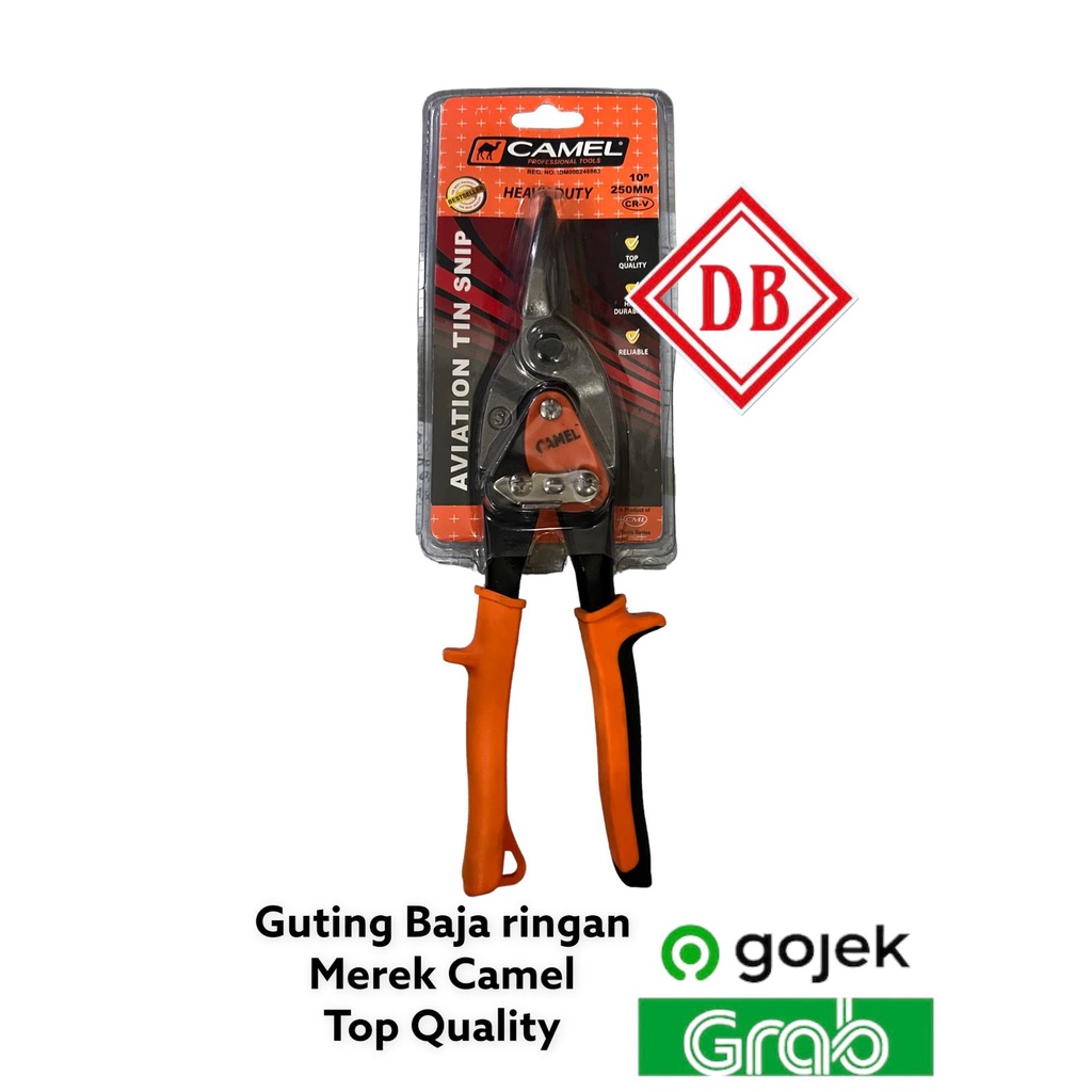 Jual CAMEL ORIGINAL / GUNTING BAJA RINGAN / GUNTING HOLOW / gunting ...