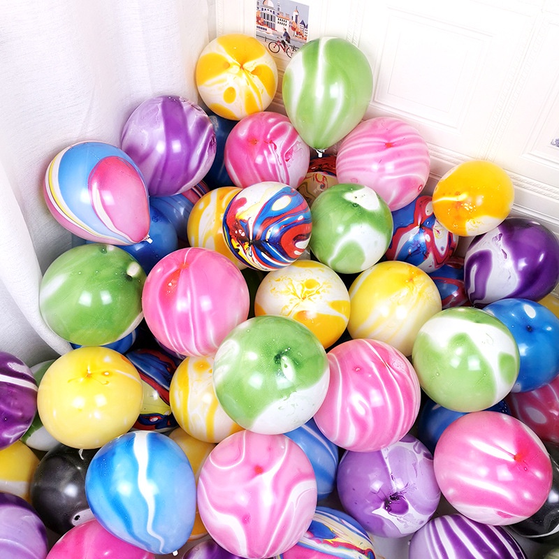 Jual Balon Marble, Balon Latex, Balon Warna Warni, Balon Garis Garis ...