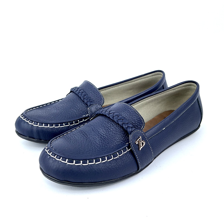 Jual Sepatu Kulit Wanita ZHR / Flat Shoes ZHR Bahan Kulit Sapi Asli ...