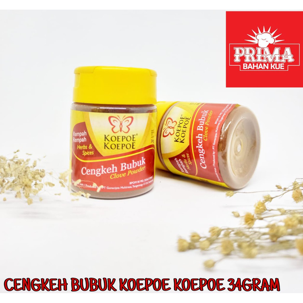 Jual CENGKEH BUBUK KOEPOE 34gram / bumbu bubuk / penyedap rasa | Shopee ...