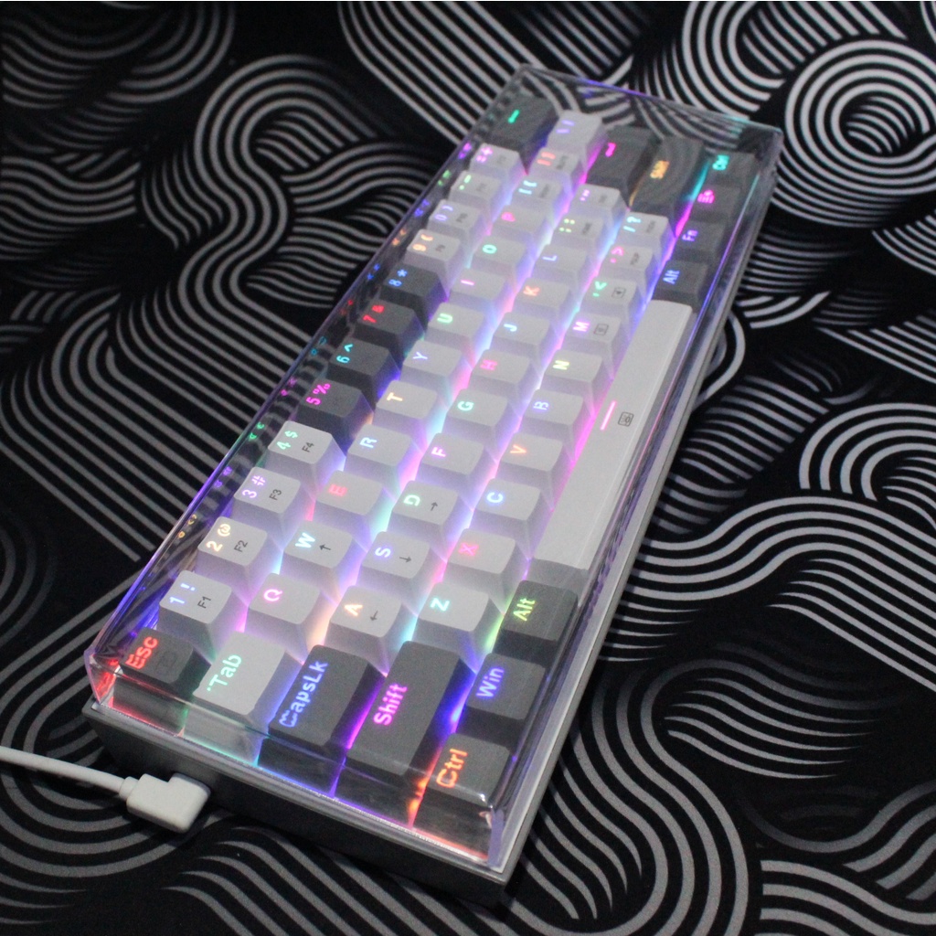 Jual Royal Kludge RK84 ACRYLIC KEYCAPS COVER PELINDUNG CAPS KEYBOARD ...
