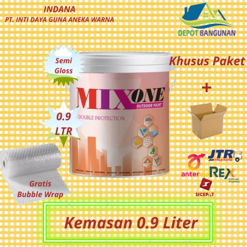 Jual Cat Tembok Cat Bak Cat Kolam Cat Lantai Cat Genteng Mix one 1 KG | Shopee Indonesia