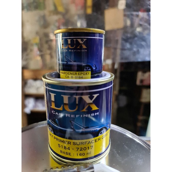 Jual EPOXY LUX PRIMER SURFACE GREY 160ML | Shopee Indonesia