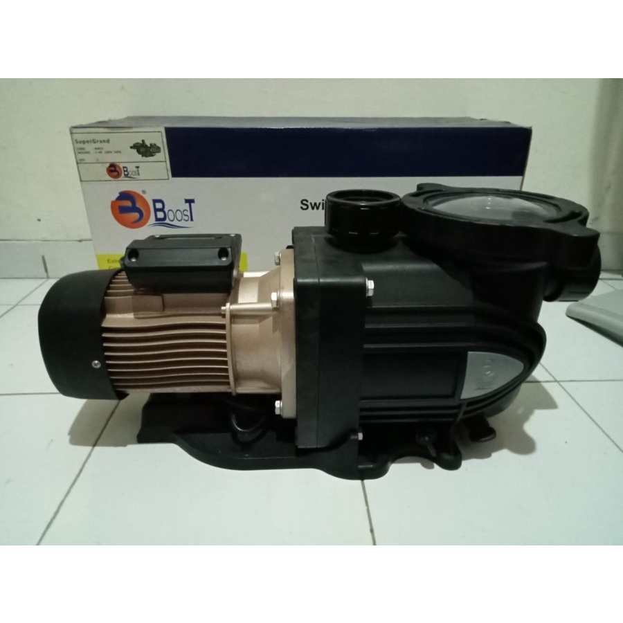 Jual Pompa 0.5 / 3/4 / 1 / 2 / 3 HP Supergrand Boost Swimming Pool / Pompa Kolam Renang | Shopee ...