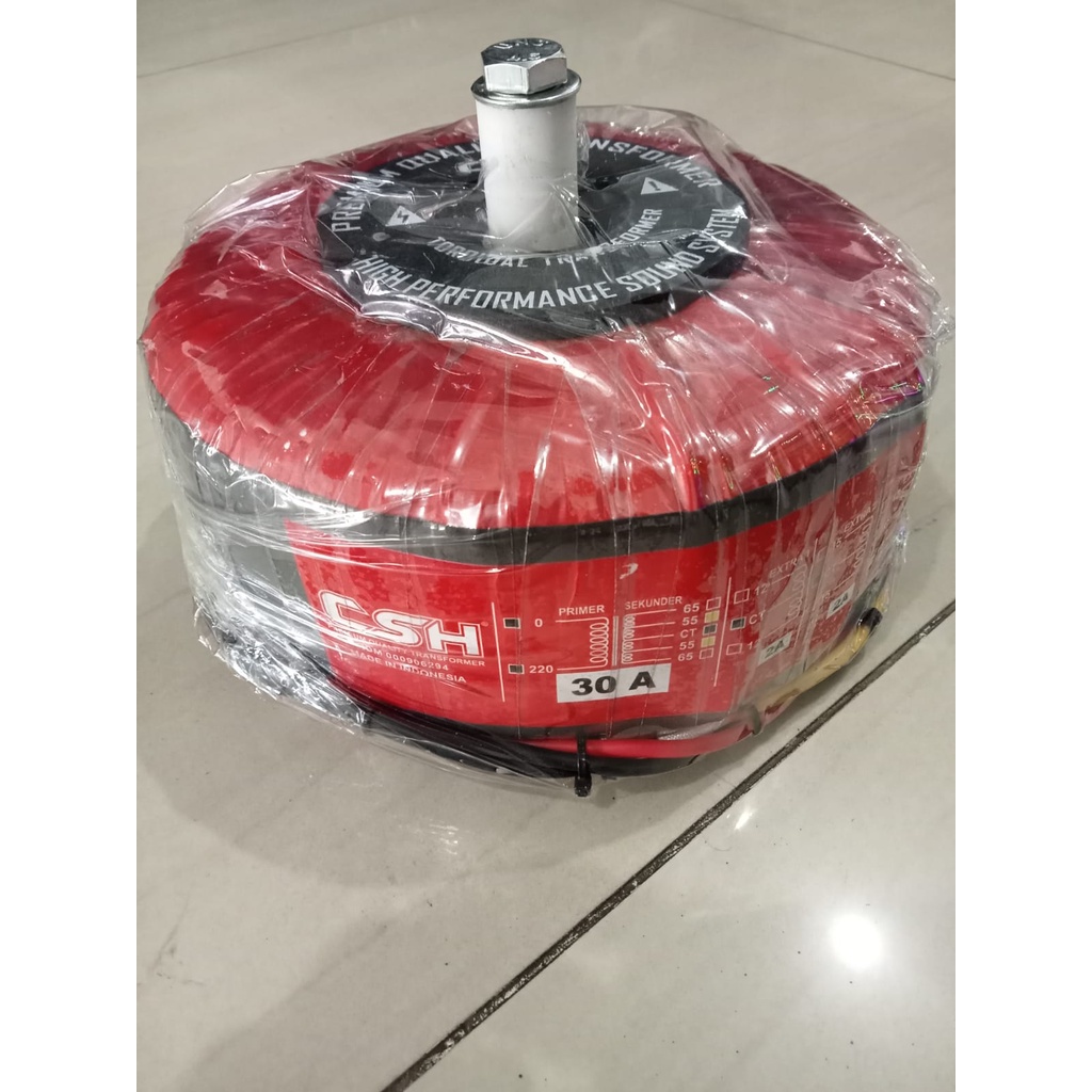 Jual TRAVO TOROID CSH 30A CT 55 65V trafo donat csh 30 Amper CT 55 65 ...