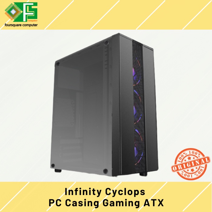 Jual Infinity Cyclops Casing Komputer Gaming ATX | Shopee Indonesia
