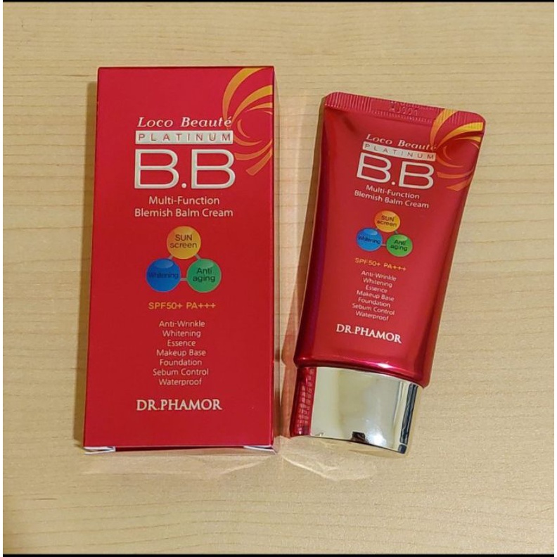 Jual Loco Beaute Dr.Pharmor BB Cream SPF50 | Shopee Indonesia