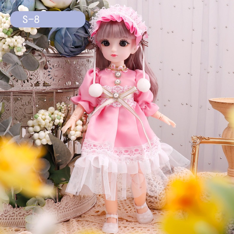 Jual FAVO Mainan Anak Boneka Seri (S U) BJD Doll 30cm Cute DIY Girls ...