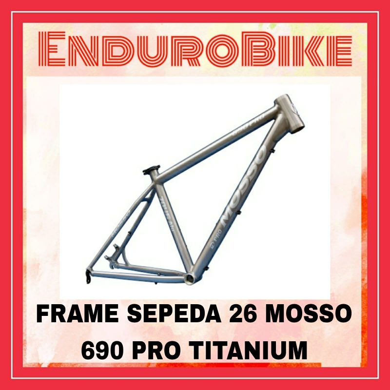 Jual FRAME SEPEDA MTB 26 MOSSO 690 PRO ENDUROBIKE | Shopee Indonesia