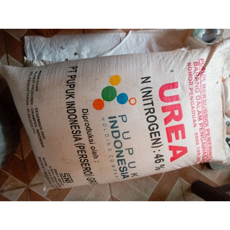 Jual Pupuk Urea Kemasan 50kg/Urea Pink Merah/Pupuk Urea Karungan ...